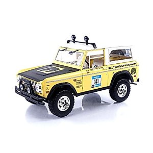 1969 Bronco #141 Rebelle Rally Toms Offroad x Roaming Wolves Artisan Collection 1/18 Diecast Model Car by Greenlight 19131