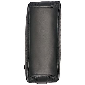 Calvin Klein Brenda Top Zip Crossbody, Black/Silver