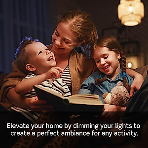 Leviton D26HD-2RW Decora Smart Wi-Fi Dimmer (2nd Gen), Works with Hey Google, Alexa, Apple HomeKit/Siri, and Anywhere Companions, No Hub Required, Neutral Wire Required, White