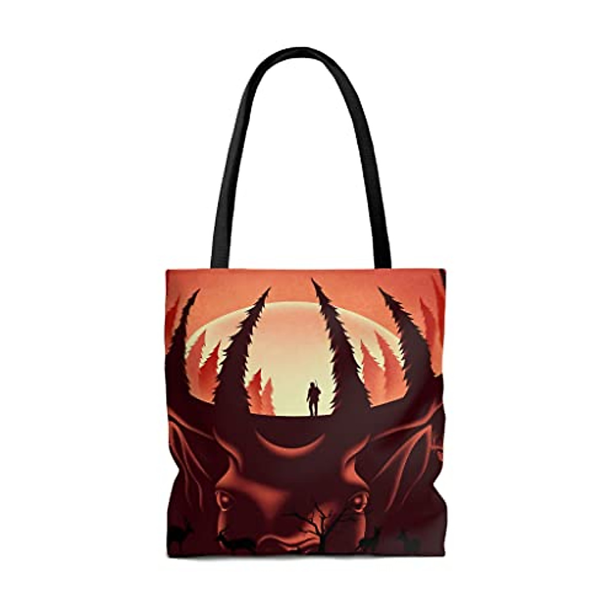 Hunting Aesthetic Deer Tote Bag for Women and Men Beach Bag Shopping Bags School Shoulder Bag Reusable Grocery Bags