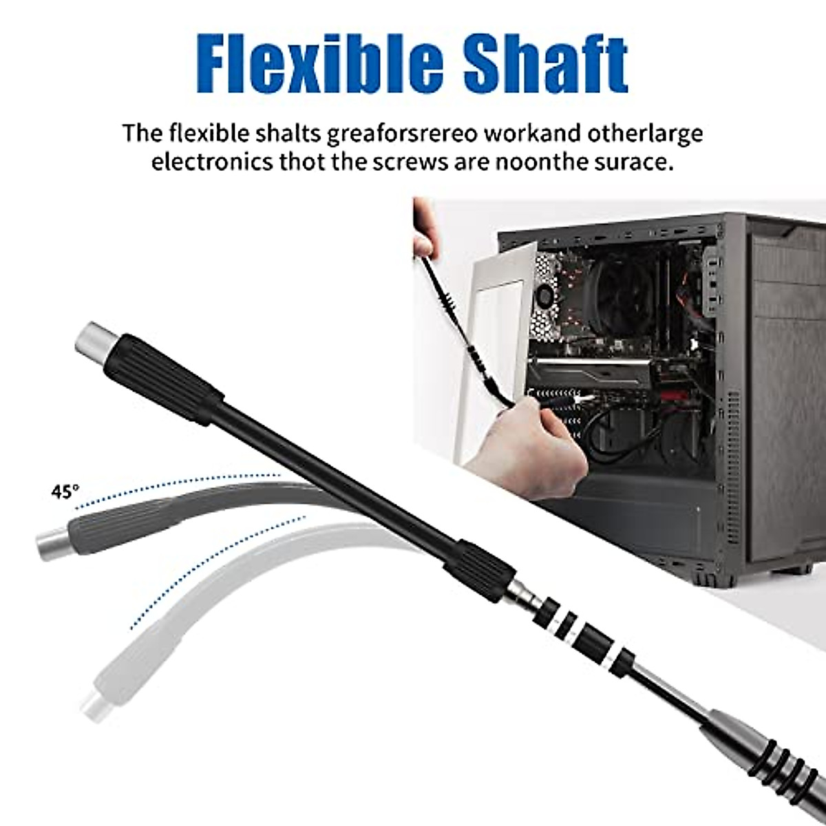 Small Precision Screwdriver Set,bkack 60 in 1 with 57 Bits Screwdriver Kit, Mini Magnetic Driver Electronics Repair Tool Kit for iPhone, Tablet, Macbook, Xbox, Cellphone, PC, Game Console, Black