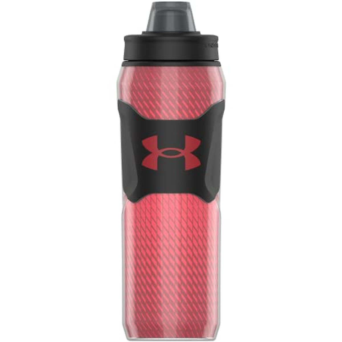 Under Armour UA 28oz Insulated Playmaker Squeeze Red Dash OSFA