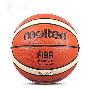 Molten GF7X Basketball Official Certification Competition Basketball Standard Ball Men's and Women's Training Ball Team Basketball (Molten GF7X)