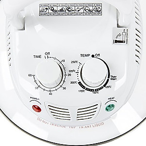 Classic Cuisine 12-17 Quart 1200W Halogen Tabletop Oven - White