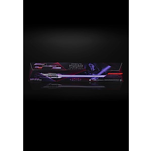 STAR WARS The Black Series Darth Revan Force FX Elite Lightsaber with Advanced LED and Sound Effects, Adult Collectible Roleplay Item
