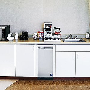 Manitowoc SM-50A Undercounter Ice Machine with K-00376 Pump Drain Kit