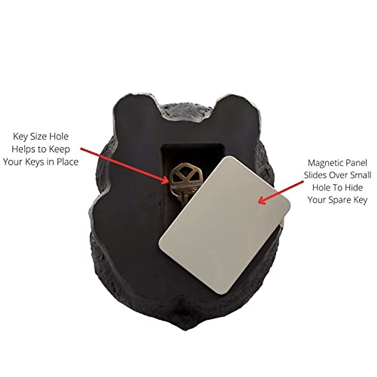 Gift Essentials Outdoor Key Hider Stocky Bunny Kritter Key Holder Garden, Patio and Lawn Ornament