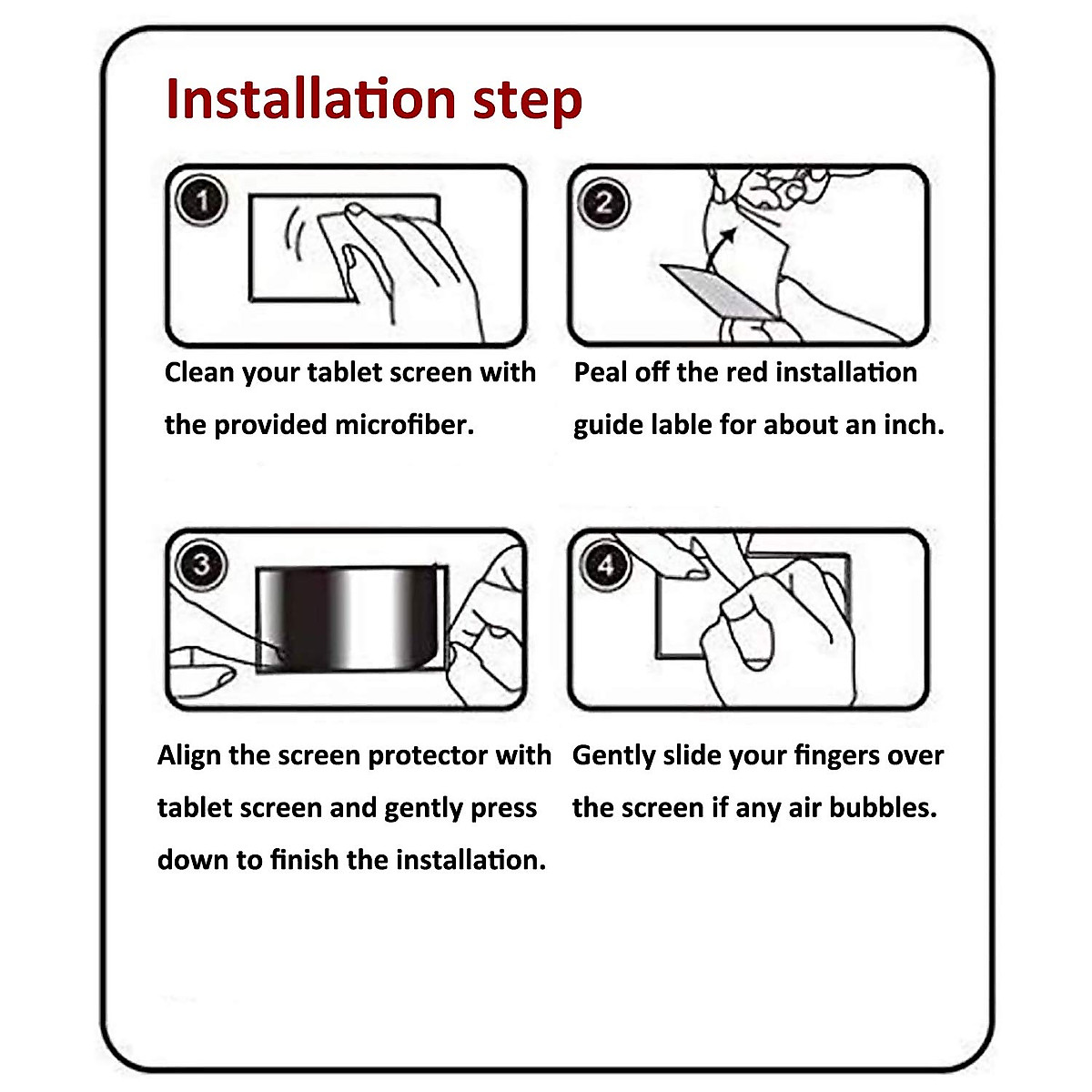 WUWIVE [2 Pack] Galaxy Tab A7 Screen Protector,Tempered Glass for Samsung Galaxy Tab A7 2020 10.4-inch(SM-T505/SM-T500)
