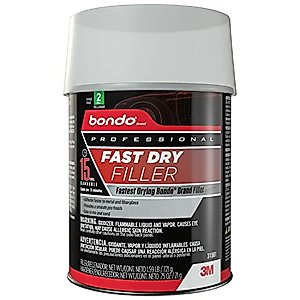 Bondo 3M Professional Fast Dry Filler (Quart)
