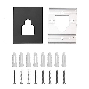 Jectse Retractable Clothesline, Wall Mounted Clothes Line Retracting Indoor Stainless Steel Drying Rack Clothing Line for Bathroom Laundry, 13.8 Feets (9021B Black Clothesline)