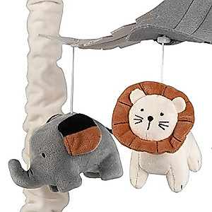 Lambs & Ivy Jungle Musical Baby Crib Mobile 718018 Multicolor