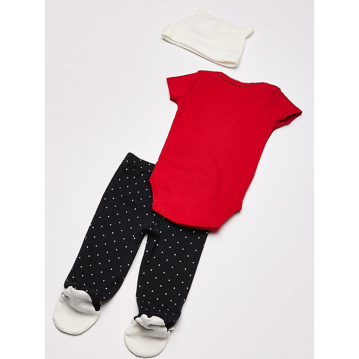 Carter's Baby Girls 4 Pc Sets 126g404, Red, NB