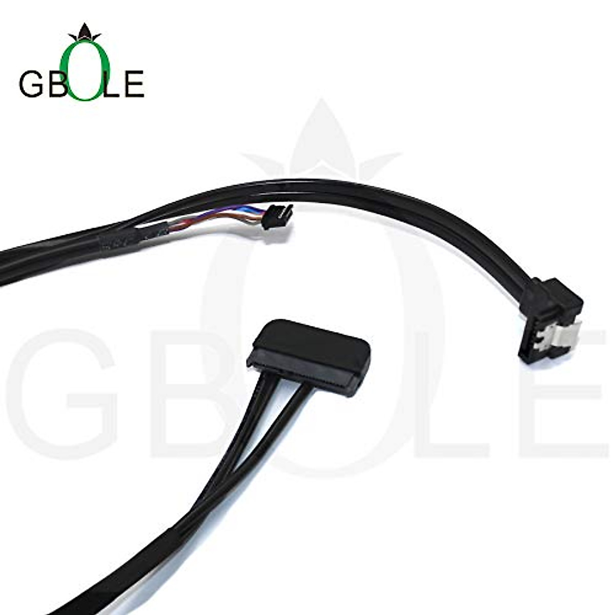GBOLE 923-0312 Replacement for iMac 27" A1419 SSD/HDD Solid State Hard Drive Data SATA Power Cable Years: 2012 2013 2014 2015 2017