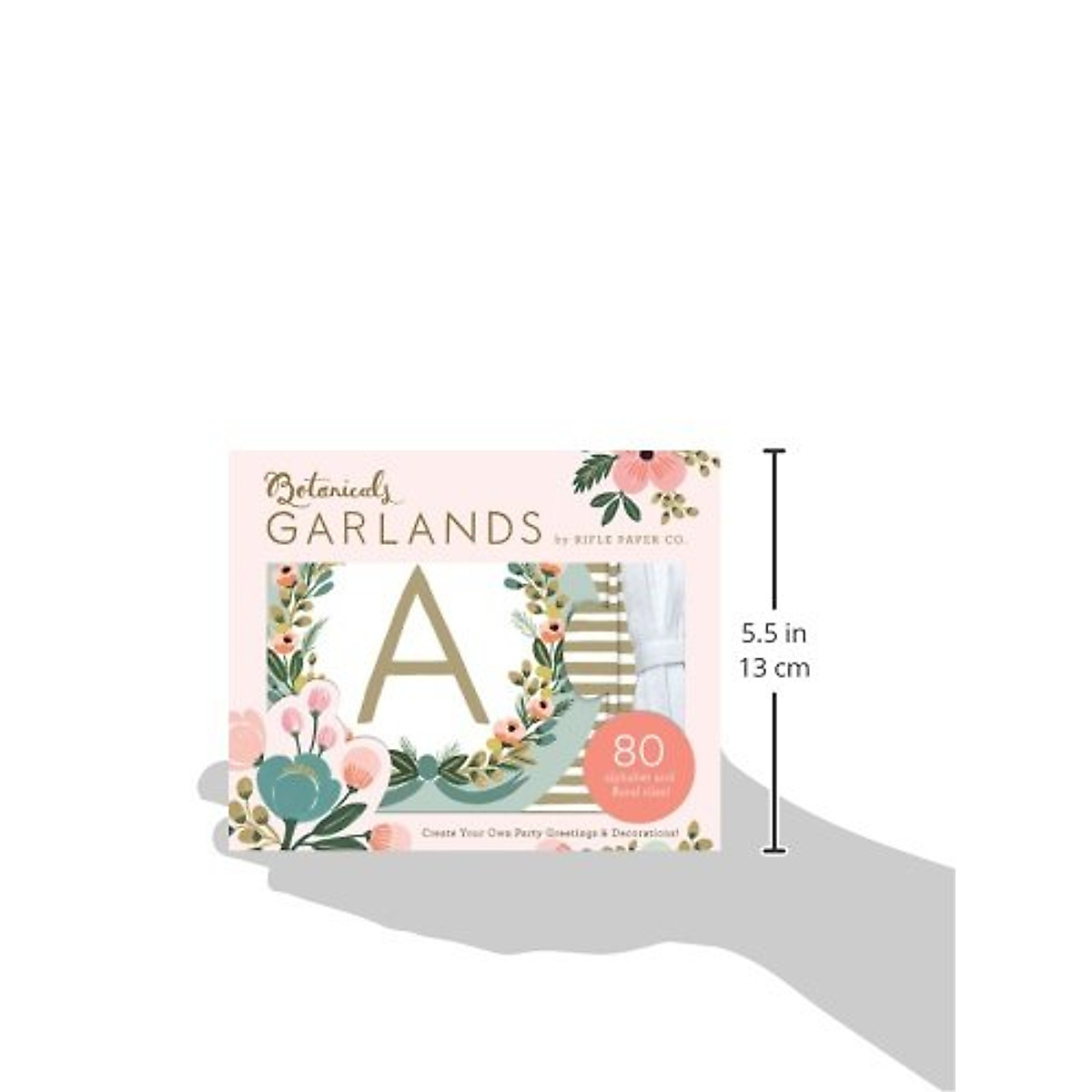 Botanicals Hanging Letters (by Rifle Paper Co., Room Decorations, Banner Letters for Walls, Garland Letters)