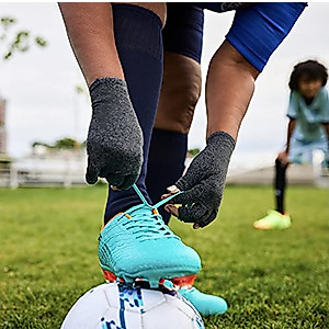 ComfyBrace Arthritis Hand Compression Gloves F.D.A. Comfy Fit, Fingerless Design, Breathable Moisture Wicking Fabric – Ease Muscle Tension, Relieve Carpal Tunnel Aches (Small)