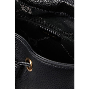 Anne Klein Flap Horsebit Backpack, Petal Pink