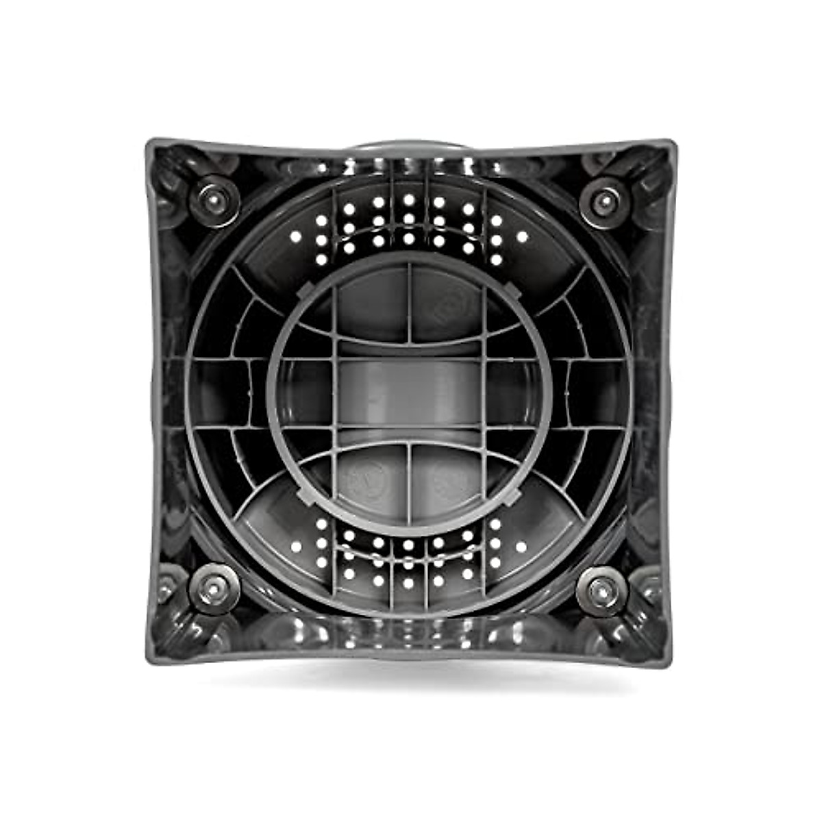 Camco RV Magnetic Bumper Cap | Allows for Convenient Storage of Your 4-in-1 Adapter During Travel | Features a Vented Cap for Air Flow While in Storage (40335), Gray