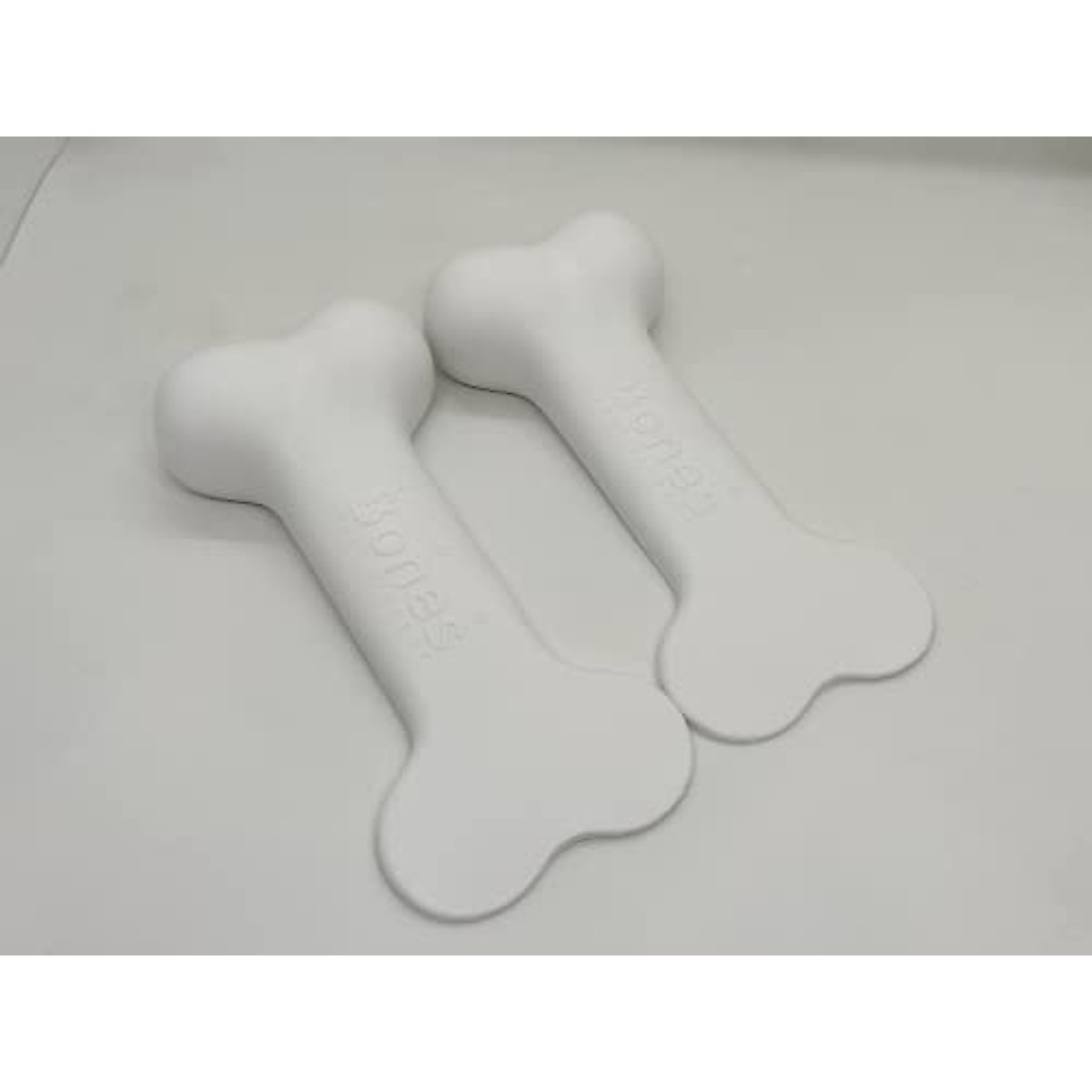 KAKULE 2Pack Rubber Door Stoppers Bone Door Stoppers Security for Heavy Doors Gift for Festival