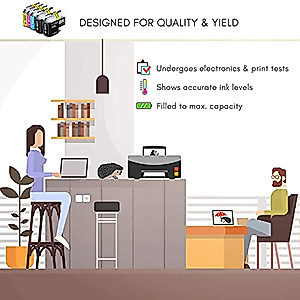 Limeink Compatible Ink Cartridges Replacement for Brother LC20e Ink Cartridges LC20e for Brother Printer Ink MFC-J985DW J5920DW J775DW J985DWXL for Brother LC20em Ink Cartridge (BK/C/M/Y) 5 Pack