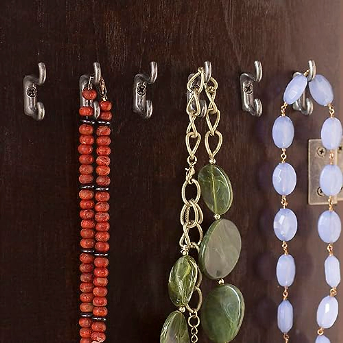 Hives and Honey Landry Jewelry Armoire, 18W x 12.5D x 40H", Walnut