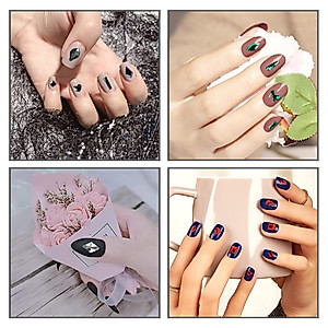 Nail Art Rhinestones, 1000 Special-Shaped Diamonds Mix 20 Styles Flatback Rhinestone Crystals Decorations Green Gemstones Set, Nail Gems and Rhinestones Kit for Nails, Crafts, Clothes, Jewelry