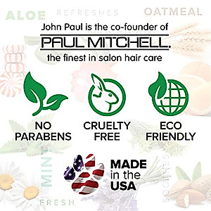 John Paul Pet Oatmeal Shampoo - Grooming for Dogs and Cats, Soothe Sensitive Skin Formula with Aloe for Itchy Dryness for Pets, pH Balanced, Cruelty Free, Paraben Free, Made in USA