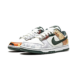 Nike Mens Dunk Low SE DH0957 100 Multi-Camo - Size 10