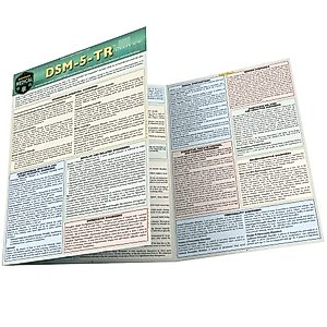 DSM-5-TR Overview: a QuickStudy Laminated Reference Guide