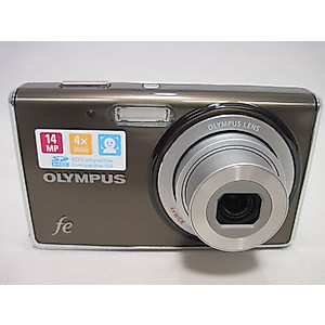 Olympus FE-4020 Digital Camera Gray, 14MP, 4X Wide