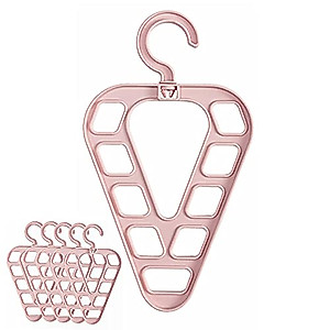 ZYDZ Closet Organizer Clothes Hangers, 6 Pack with 9 Holes Multifunctional Magic Space Saving Home Room Bedroom Organization and Storage for Wardrobe Heavy Clothes, Shirts, Pants, Dresses, Coats