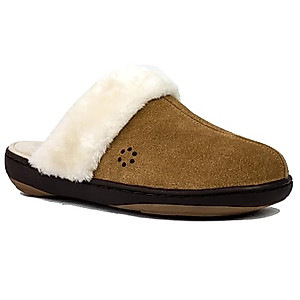 Tempur-Pedic Women's Kensley Clog Slipper,Hashbrown Suede,US 9 M