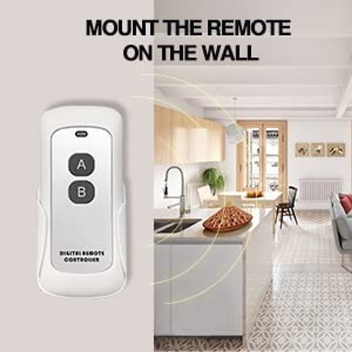 WiFi Light Switch, Wireless Smart Switch Alexa Remote Control, Avatar Controls Electrical Switch for Smart Home, DIY Your Household Appliances