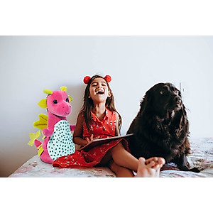 Kahopy Dragon Fruit Plush Toys, Cute Stuffed Animals Plush with Adorable Wings, Cuddly Pillow Gifts for Girls Kids Birthday (B)