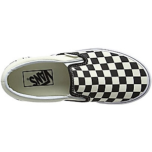 Vans Men's Low-Top Slip On Trainers, Black and White Checker W, 9