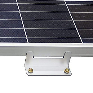 AIMS Power Solar Panel Z Bracket Mounting Kit 4 Piece Set – RVs, Boats, Vans