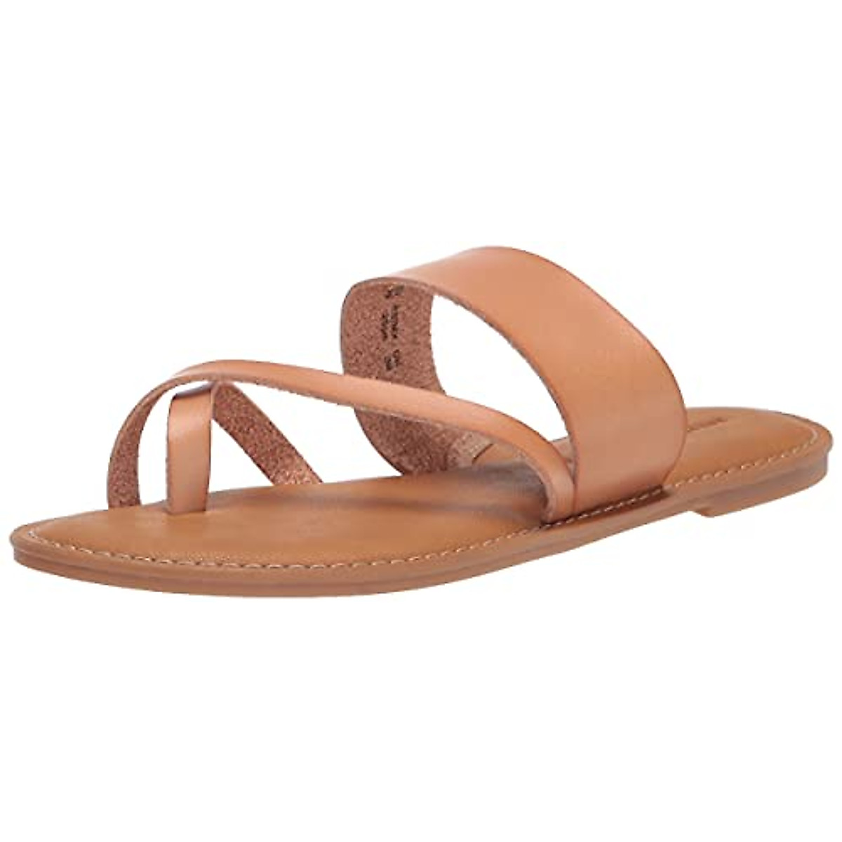 Amazon Essentials Women's One Band Flip Flop Sandal, Natural, 9.5