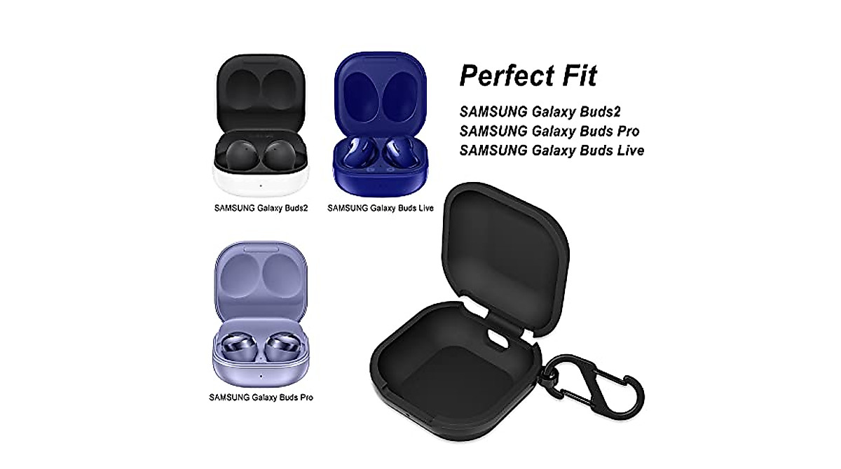 Geiomoo Silicone Case for Galaxy Buds - Durable & Practical