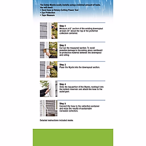 Oatey Mystic™ Rainwater Collection System