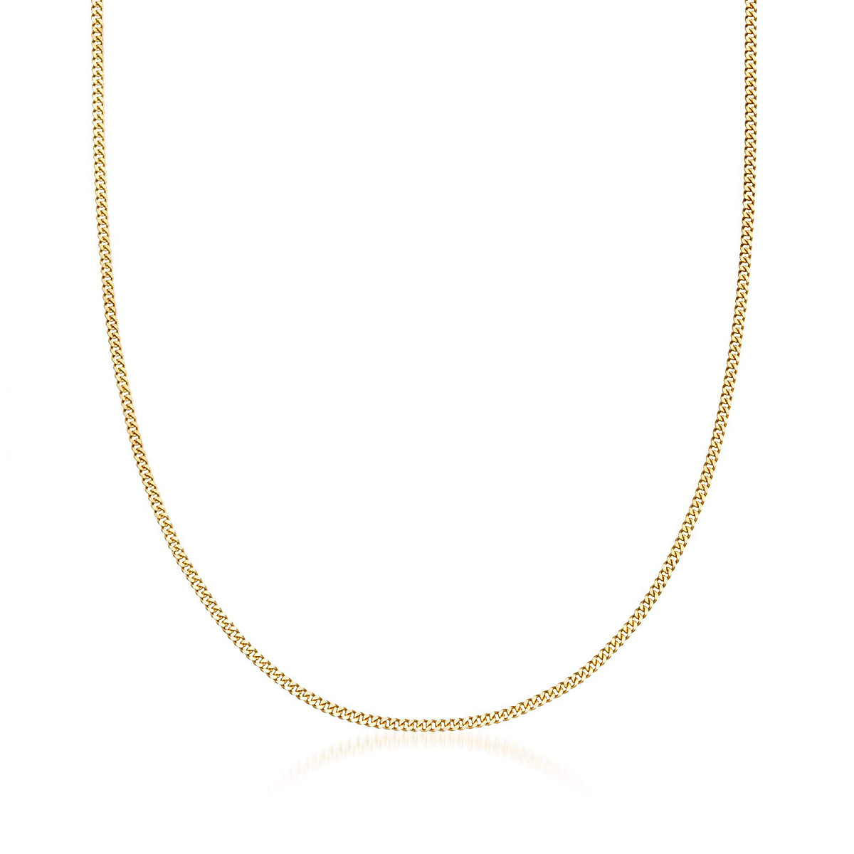 Ross-Simons 1.5mm 14kt Yellow Gold Gourmette-Link Necklace. 20 inches
