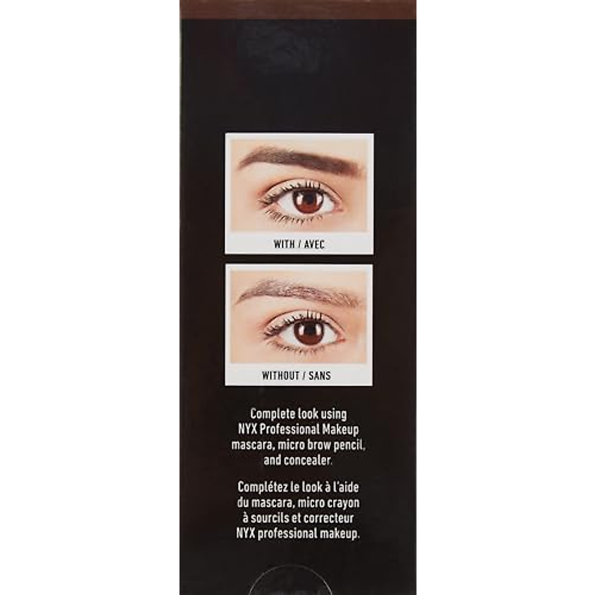 NYX PROFESSIONAL MAKEUP Tinted Eyebrow Mascara, Brunette