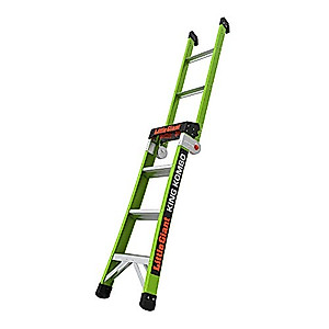 Little Giant Ladders, King Kombo, Professional, 4 ft. A Frame, 7 Ft. Extension, Fiberglass, Type 1AA, 375 lbs weight rating, (13470-001)