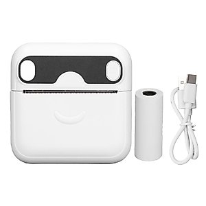 Mini Sticker Printer Smart Pocket Thermal Printer Bluetooth Portable Receipt Printer for Photo Journal Notes