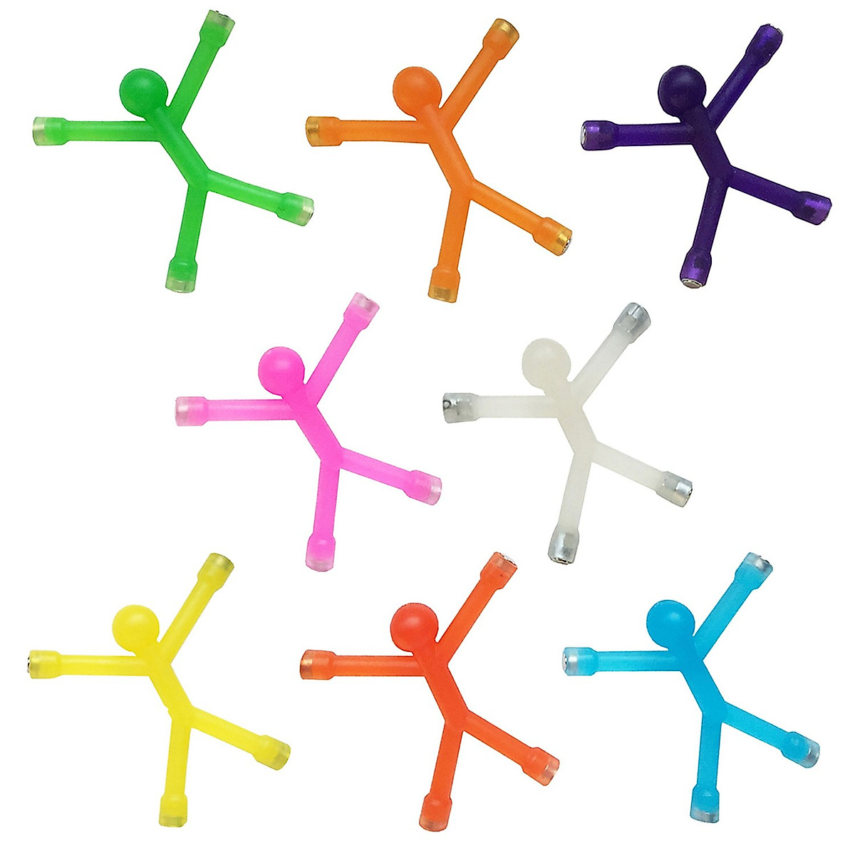 8PCS Novelty Man Fridge Magnets, Toosunny Cute Rubber Magnet Men Refrigerator Magnets Magnetic Toy for Adults Office Fun Decorative Decoration