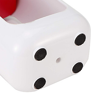 BORDSTRACT 23x13x9.5cm Reusable Food Pouches, BPA Free Pouch Filling Station for semi Solid Food, for Homemade Organic Food (Red)