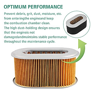 SOLLON 279-32607-17 Air Filter for Robin EX27 9HP Wacker WM270# 2793260717 2793260707 279-32607-07 2793260608 279-32606-08