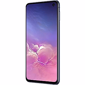 Samsung Galaxy S10e (128GB, 6GB) 5.8" AMOLED, Snapdragon 855, 4G LTE Fully Unlocked (AT&T, Verizon, T-Mobile, GoogleFi) G970U (Fast Car Charger Bundle, Prism Black)