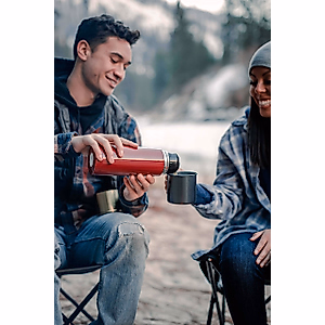 Stansport Black Granite Steel Mug (274-20)