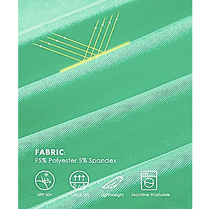 Willit Boys' Golf Polo Shirts Short Sleeve Youth Athletic Shirts Kids Quick Dry Active Shirts UPF 50+ Light Green L