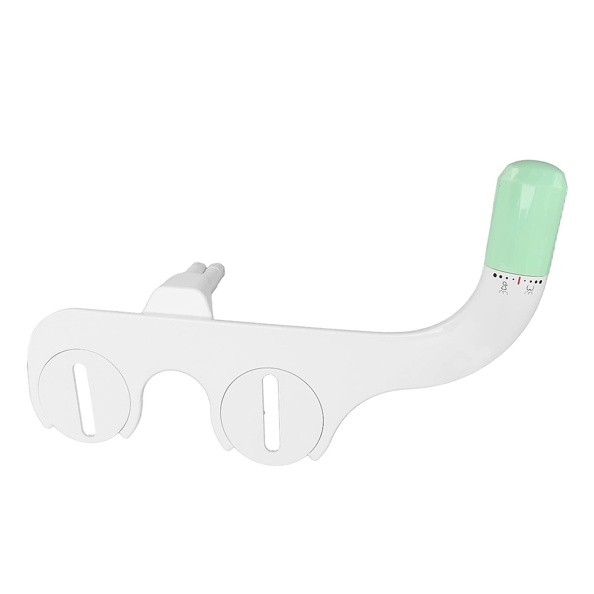 YWBL-WH Bidet Toilet Attachment Ass Washer Bidet with Self Nozzle, 7/8 Copper Tee