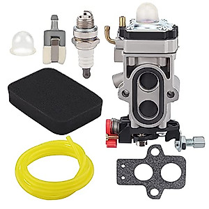 Powtol 150BT WYA-79 Carburetor for Husqvarna Backpack Blower 150BT 350BF 350BT 570BTS 580BTS 560BTS 150BF 560BFS 570BFS 580BFS RedMax EBZ8000 EBZ8500 Blower Replace 505183101 w Air Filter